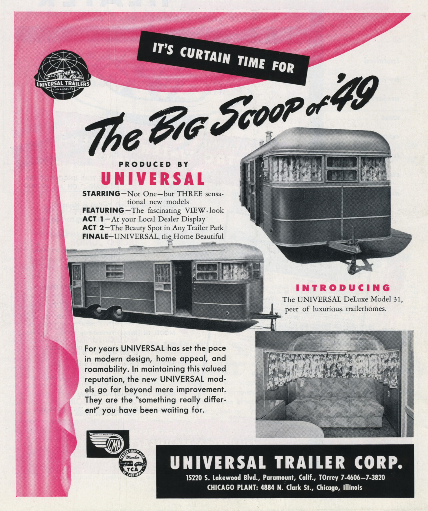 Universal Beauty: A Rare Breadloaf Trailer Restored by William Ward ...