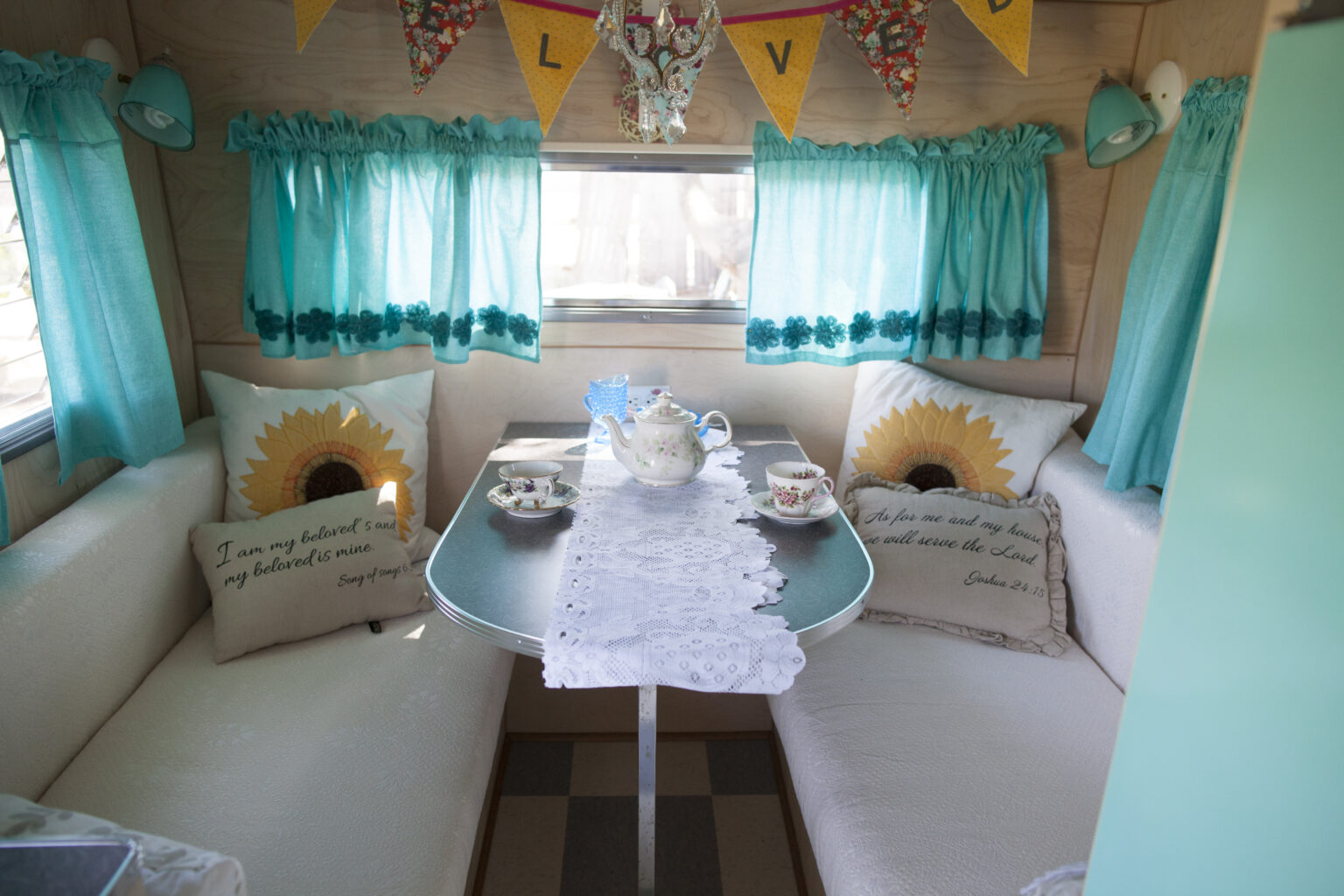 A Labor of Love: Restoring Heidi’s 1967 Red Dale - Vintage Camper ...